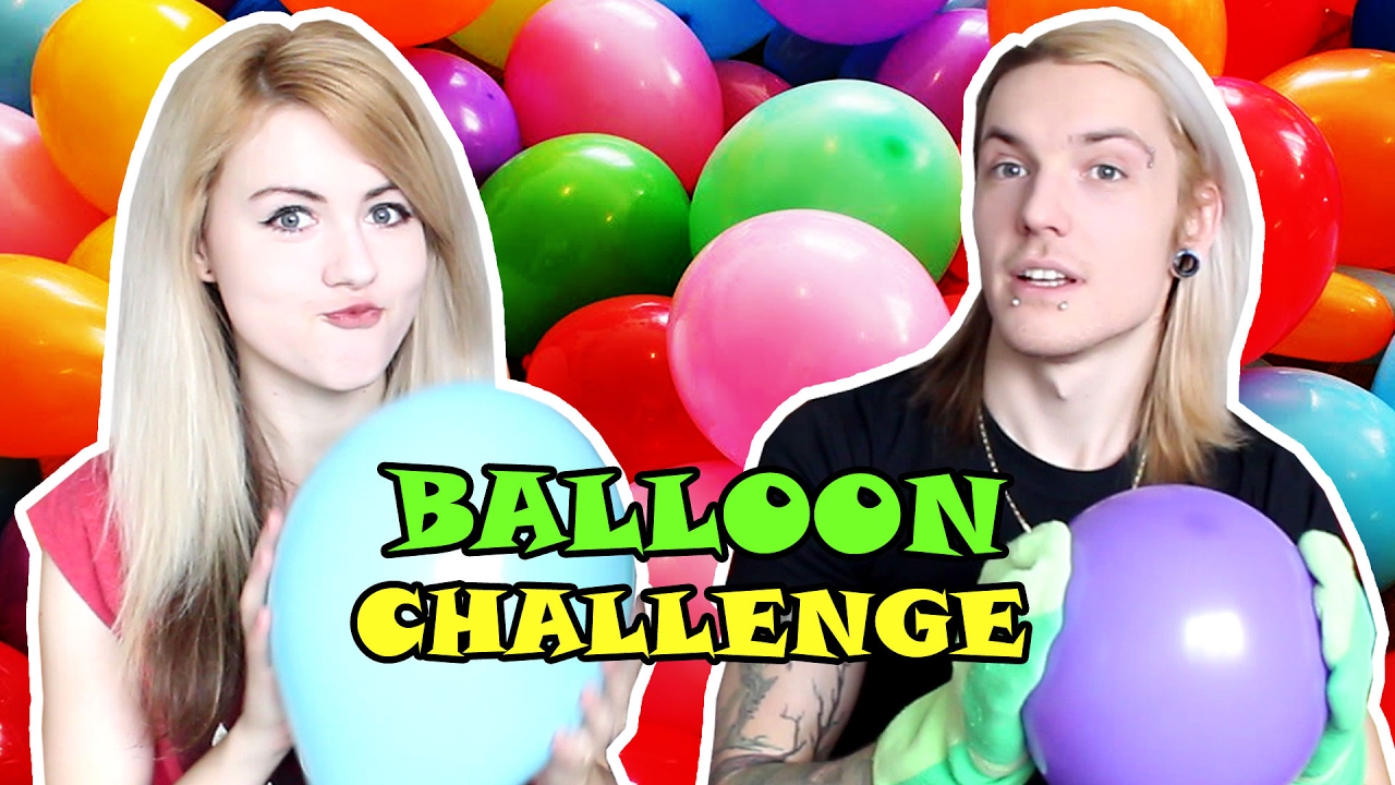 BALLOON POP CHALLENGE - YouTube