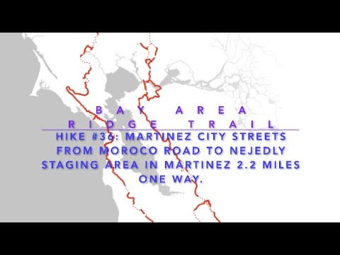 The Bay Area Ridge Trail: Hike #36 - Martinez City Streets, 2.2 Miles ...