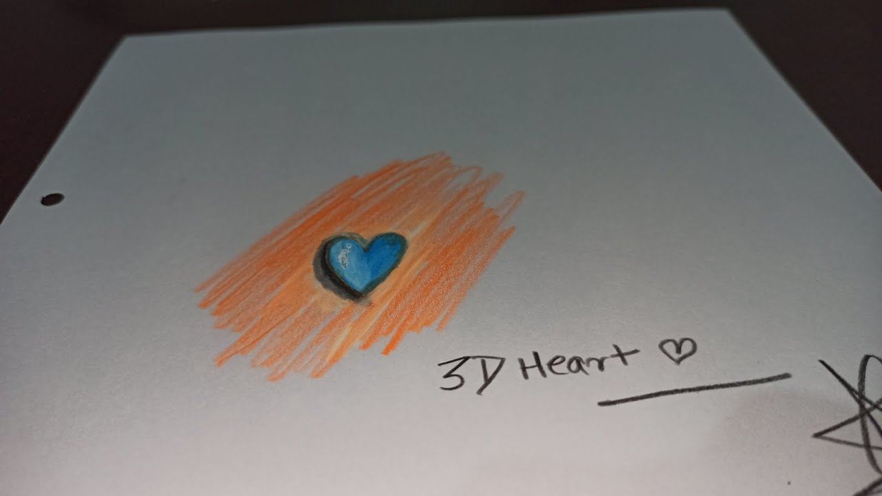 How to make 3d heart. - YouTube