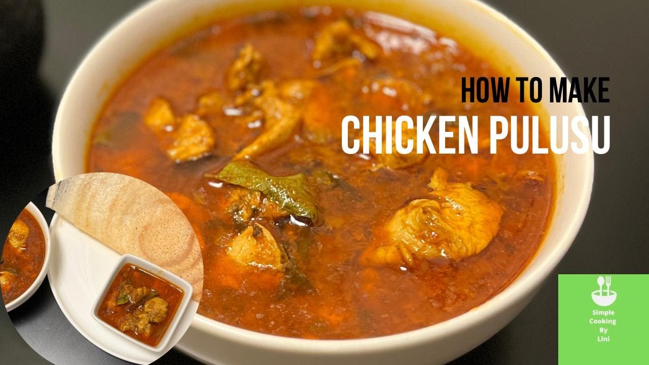 Chicken Pulusu in Instant pot || Dosa Chicken || Chicken Pulusu ...