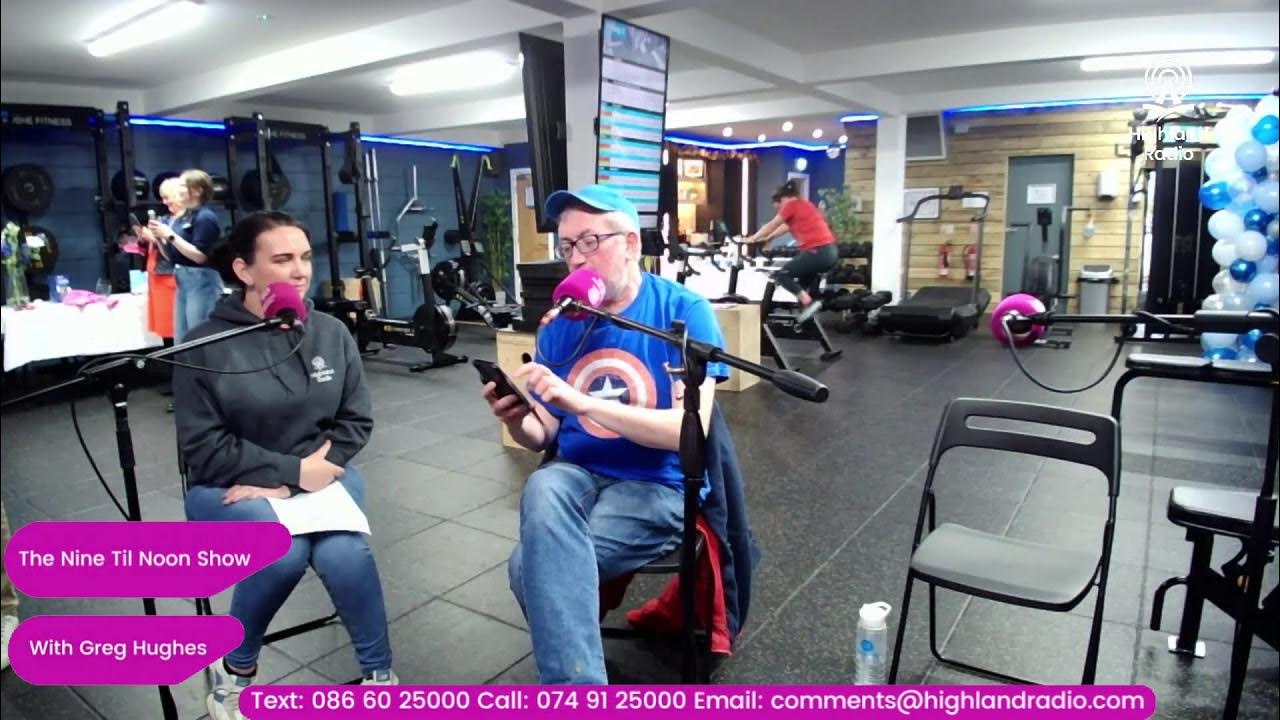 The Nine til Noon Show #livestream from Rushe Fitness in Letterkenny ...
