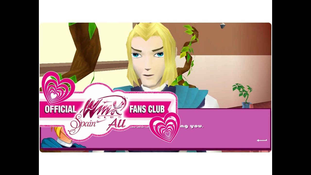 Winx Club PC Game - 6. Bloom meets sky at the ball - YouTube