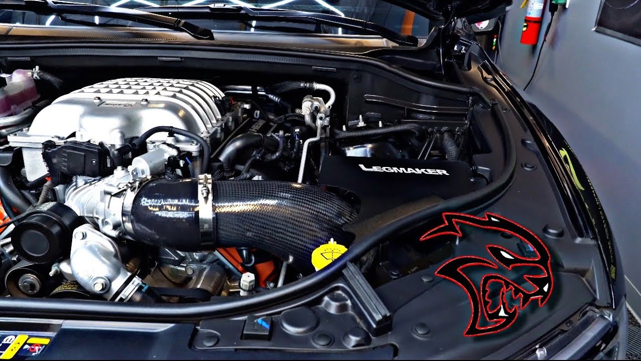 LEGMAKER INTAKE ON 2023 HELLCAT DURANGO 😱 - YouTube