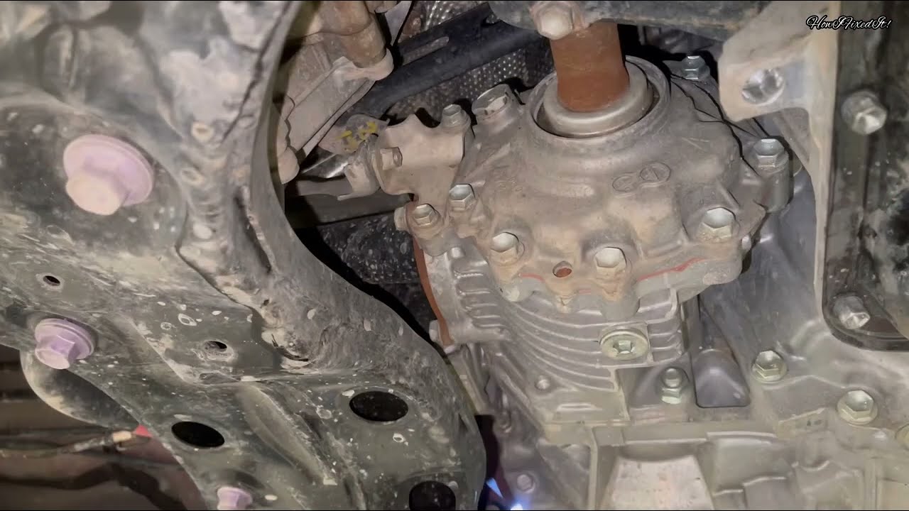 2021 Toyota Rav-4 Transfer Case Fluid Exchange Drain & Fill Procedure # ...