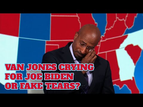 CNN Van Jones Cries for JOE BIDEN Win - YouTube