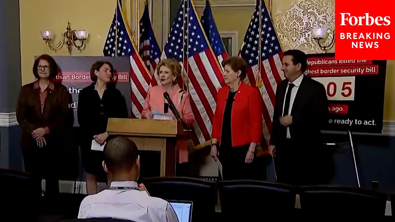 BREAKING NEWS: Senate Democrats Promote 'Border Act,' Slam Republicans ...