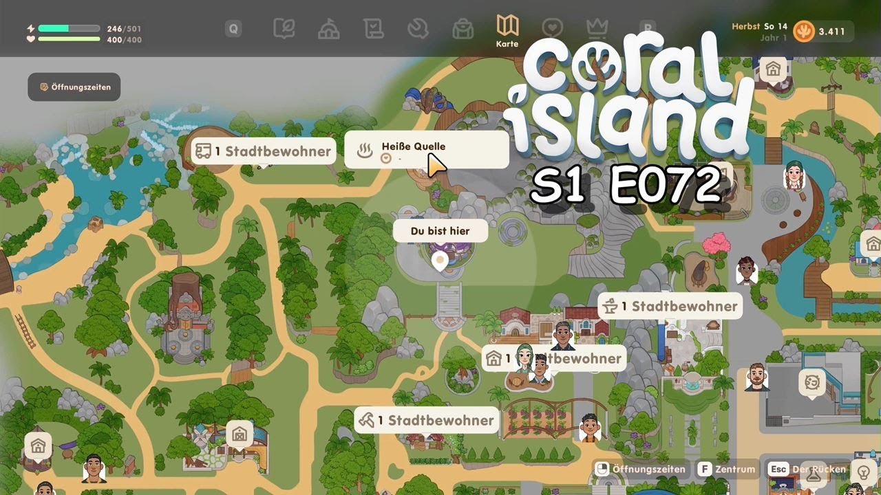 Coral Island 🪸[S1E072]Wie in die Heißen Quellen?🪸[German] - YouTube