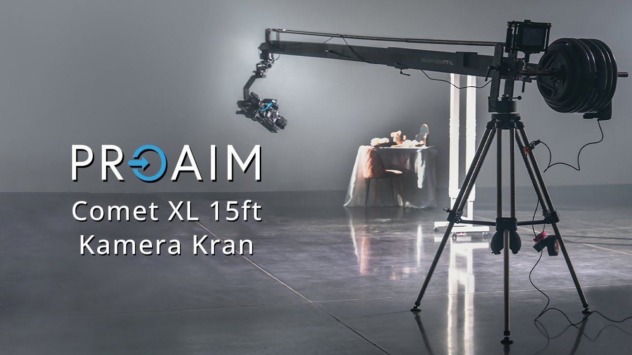 (Deutsch) Proaim Comet XL 15ft Kamera Kran - YouTube