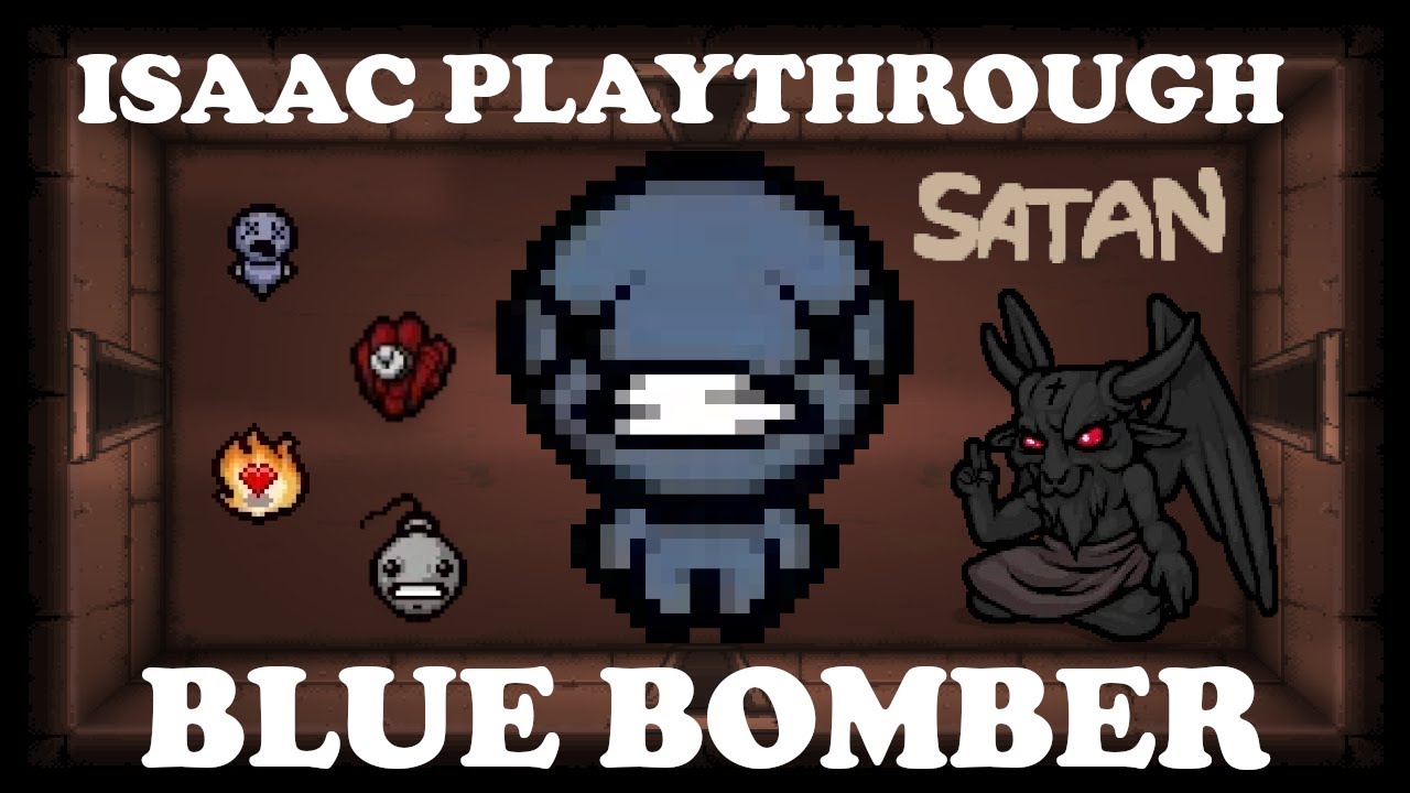 BLUE BOMBER - Isaac Playthrough - YouTube