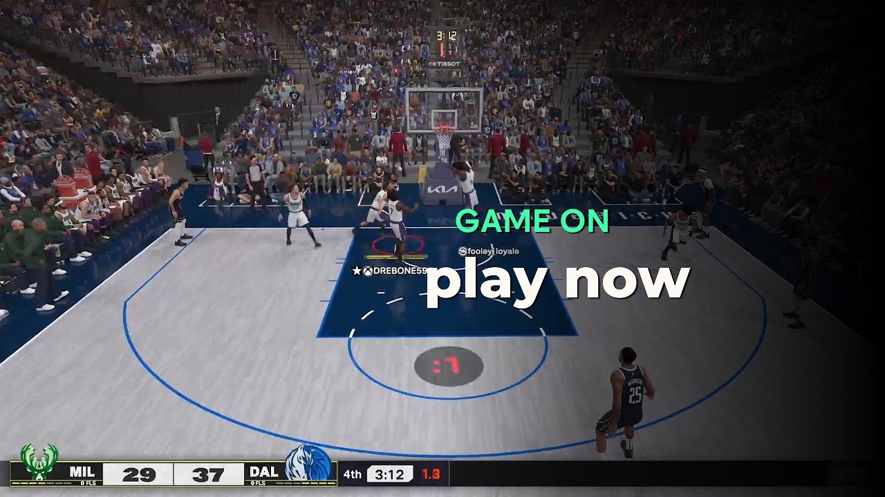 NBA2K25 PLAY NOW GAMEPLAY - YouTube