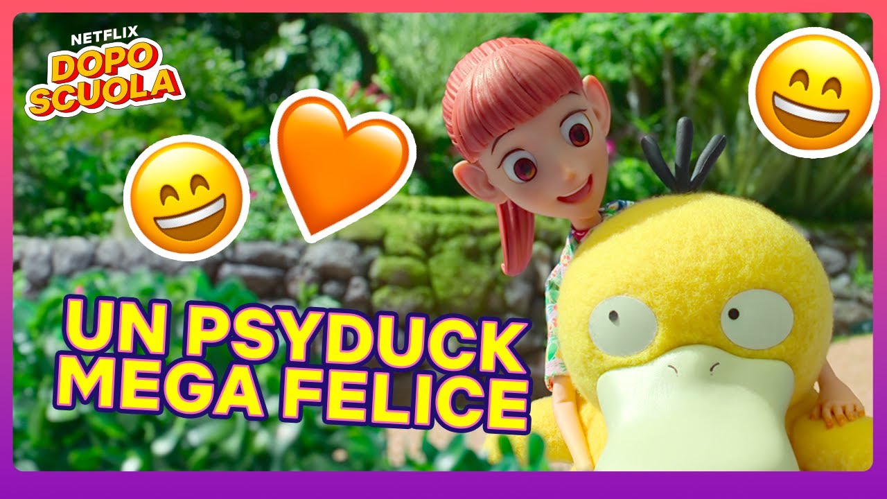 UN'AMICIZIA CON PSYDUCK 🤩🐥 La concierge Pokémon | Netflix DOPOSCUOLA ...