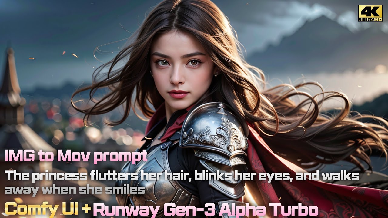 4K} The Princess's Knight's Class 12/12 (Comfy UI+Runway Gen-3 Alpha ...