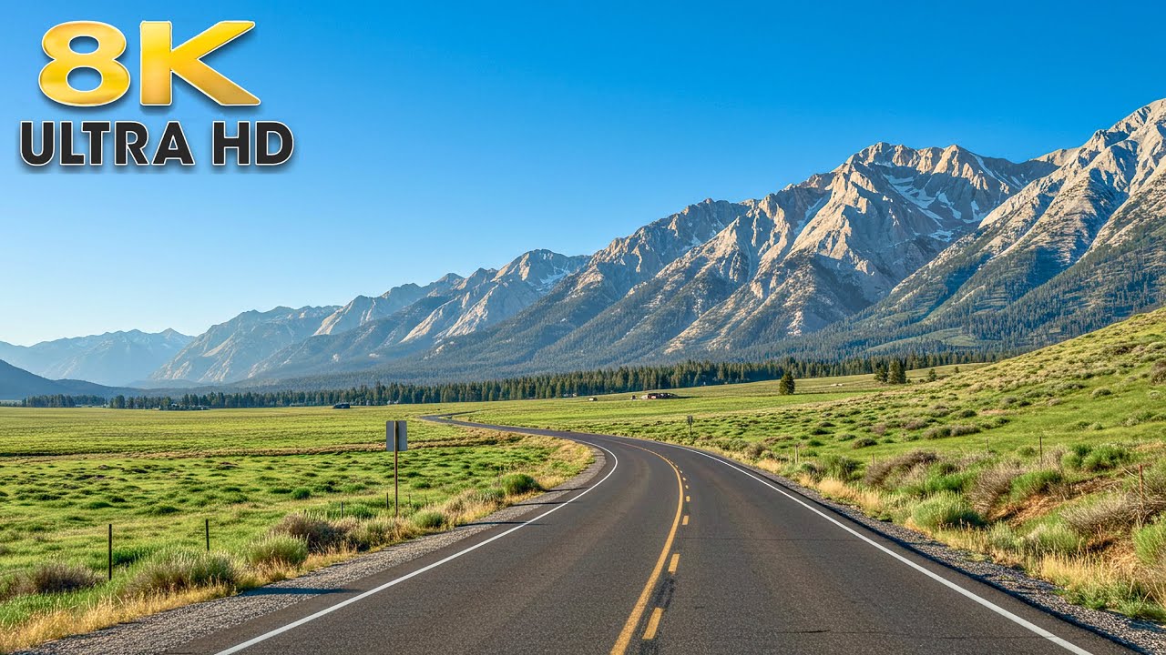 Scenic Highway 395 in Nevada - Reno to California Drive 8K - YouTube