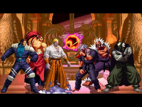 [KOF Mugen] Memorial | Maxima, Genjoru, N.Geese vs Grant, Silber, Mr ...