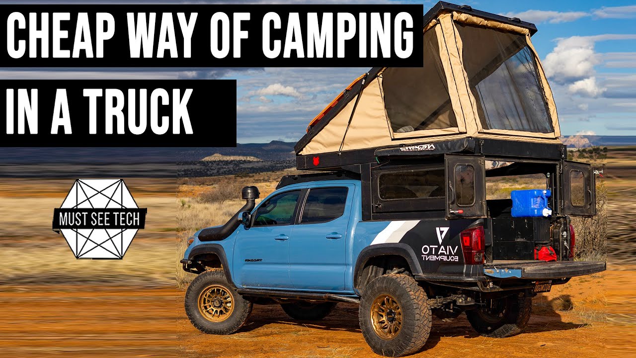 New Wedge-Style Camper: Pop-up a Latch and Turn Your Truck into an RV ...