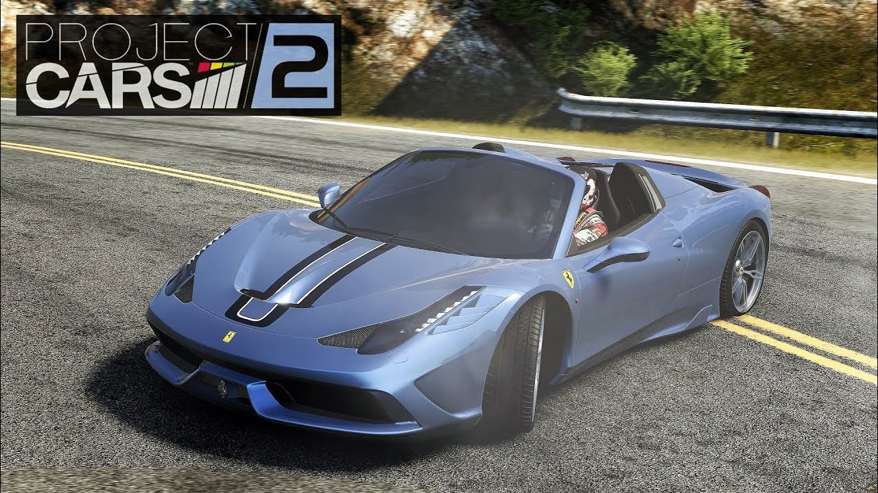 Project CARS 2: Ferrari 458 Speciale on California Highway! - YouTube