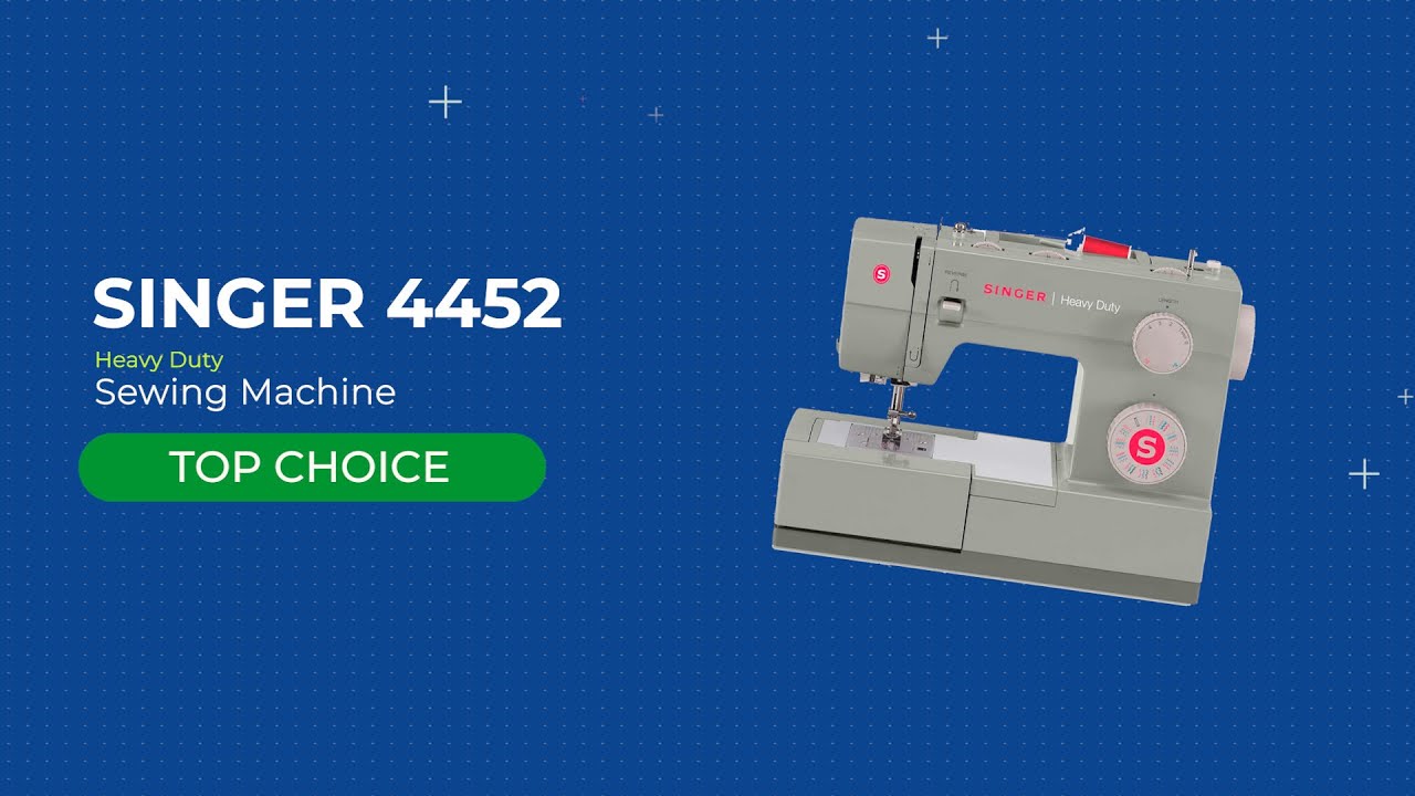 SINGER 4452 Review | Heavy Duty Sewing Machine | 1 Minute Review - YouTube