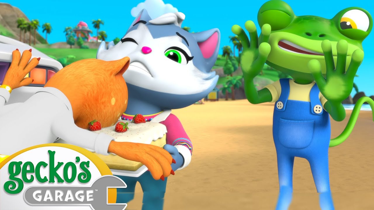 Wake Up Weasel Cake Catastrophe | Gecko's Magical World | Animal ...