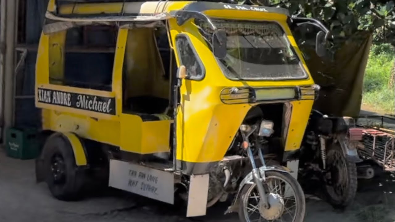 Building a “RELA” Motorcycle-taxi for private use. - YouTube