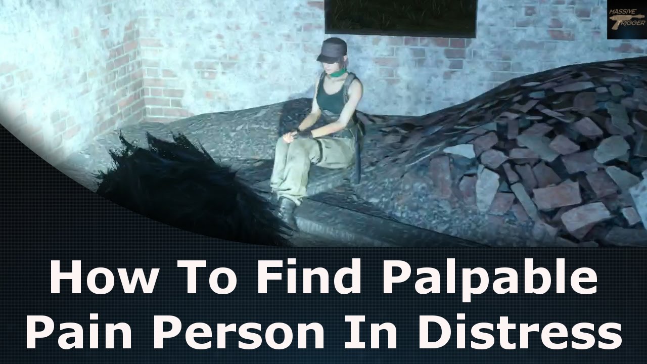 Final Fantasy XV How To Find Palpable Pain Person In Distress - YouTube
