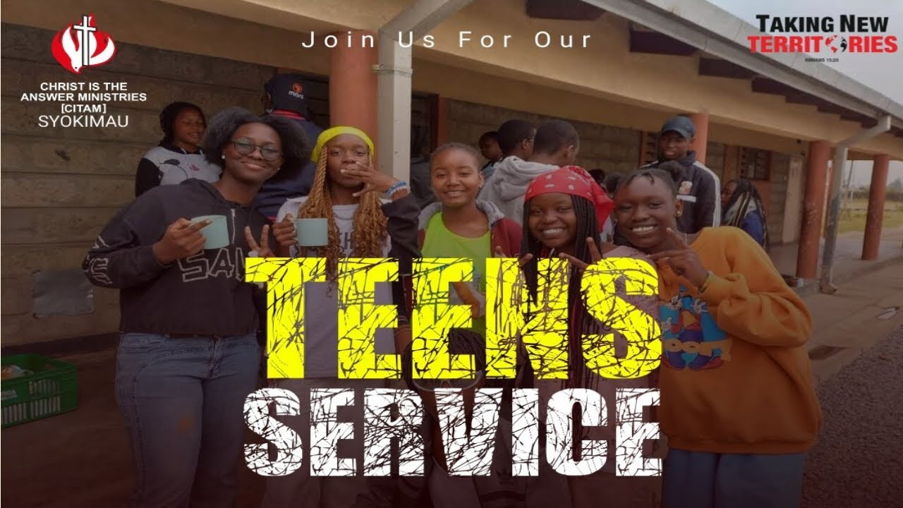 WELCOME TO OUR TEENS SUNDAY 2ND SERVICE. - YouTube