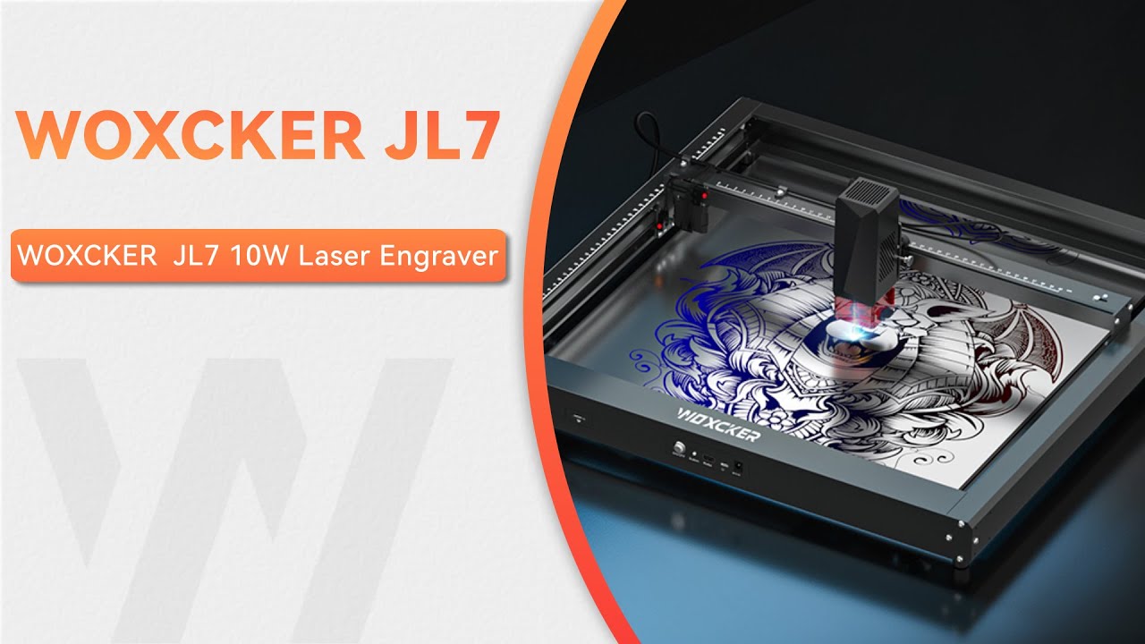 Beat Laser-- Woxcker JL7 Smart Laser Cutter and Engraver machine - YouTube