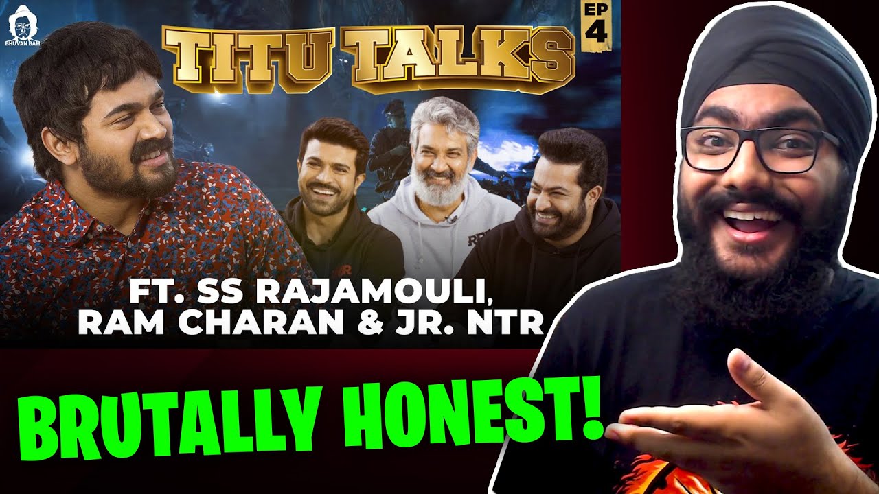 BB Ki Vines- | Titu Talks- Episode 4 Reaction ft. SS Rajamouli, Ram ...