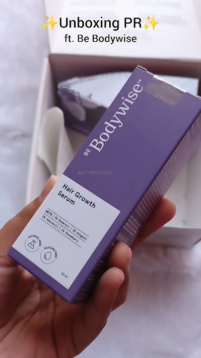 Unboxing PR From @BodywiseIndia / #shorts #ashortaday #bebodywise / Adorable Adeeba - YouTube