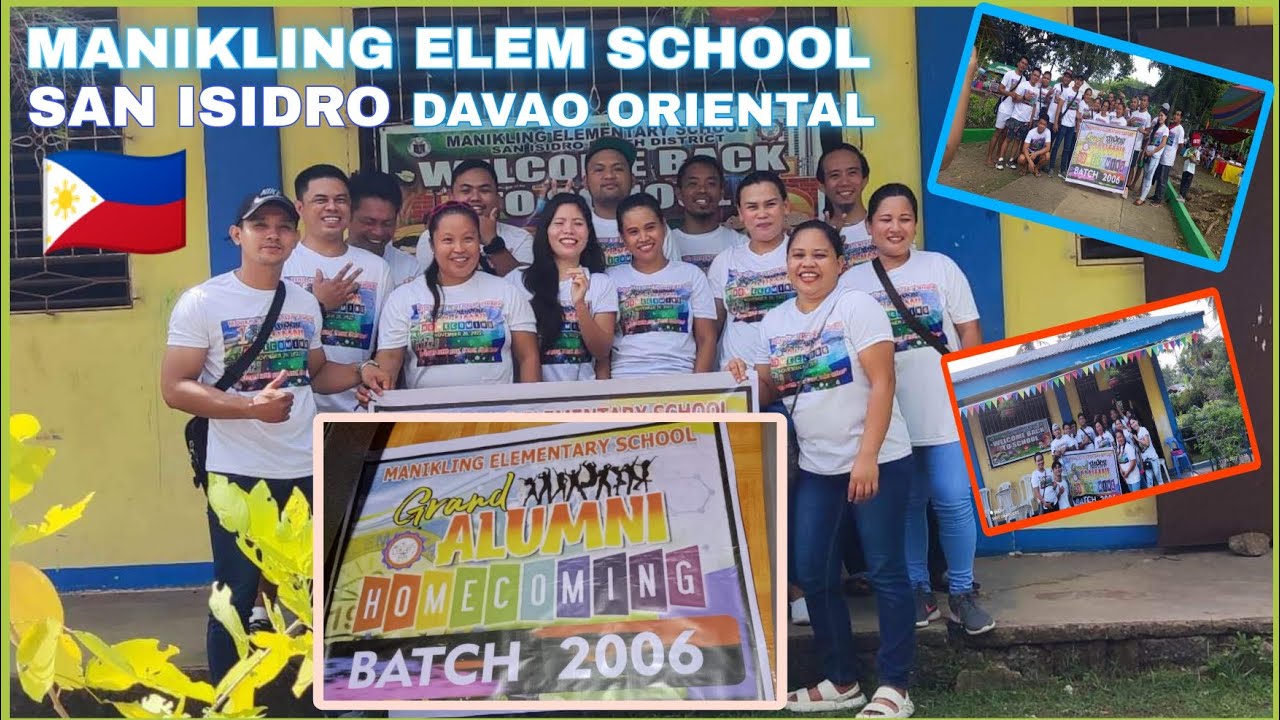 ALUMNI HOMECOMING 2022 BATCH 2006 @MANIKLING ELEM SCHOOL SAN ISIDRO DAVAO ORIENTAL - YouTube