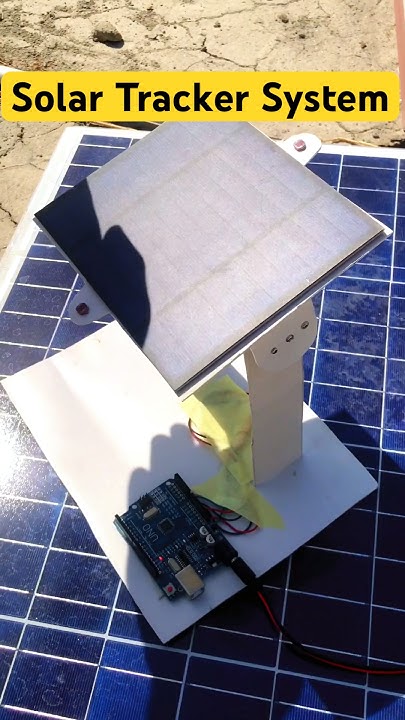 Solar Tracker system using Arduino #shorts #arduino - YouTube