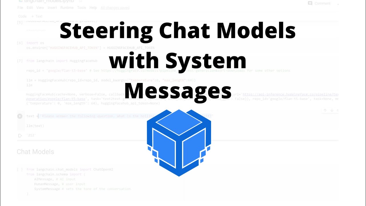 Working with Chat Models: Steering with System Messages | OpenAI | Ingenium Academy - YouTube