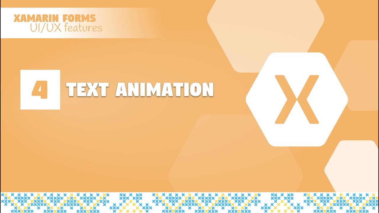 4. Custom text animation in Xamarin.Forms - YouTube