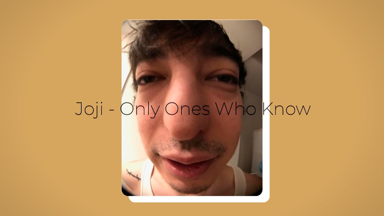Joji - Only Ones Who Know | (AI Cover) - YouTube