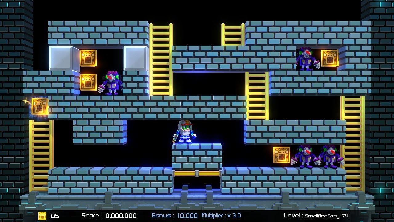 Lode Runner Legacy World Level(steam):SmallAndEasy-74 - YouTube