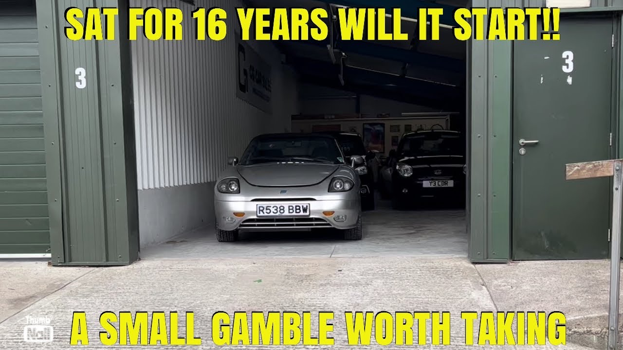 I sold this barn find that Sat for 16 YEARS!! to James at chops garage ...