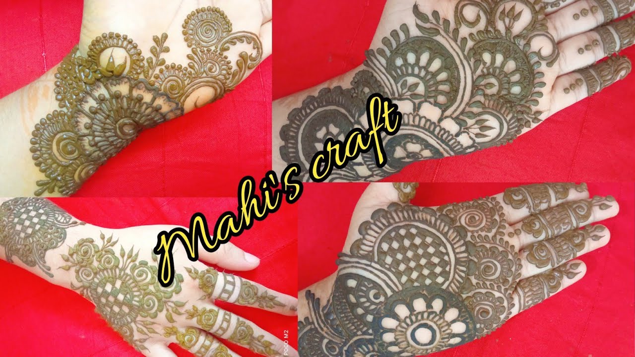 all unique mehndi design by Mahi's craft - YouTube