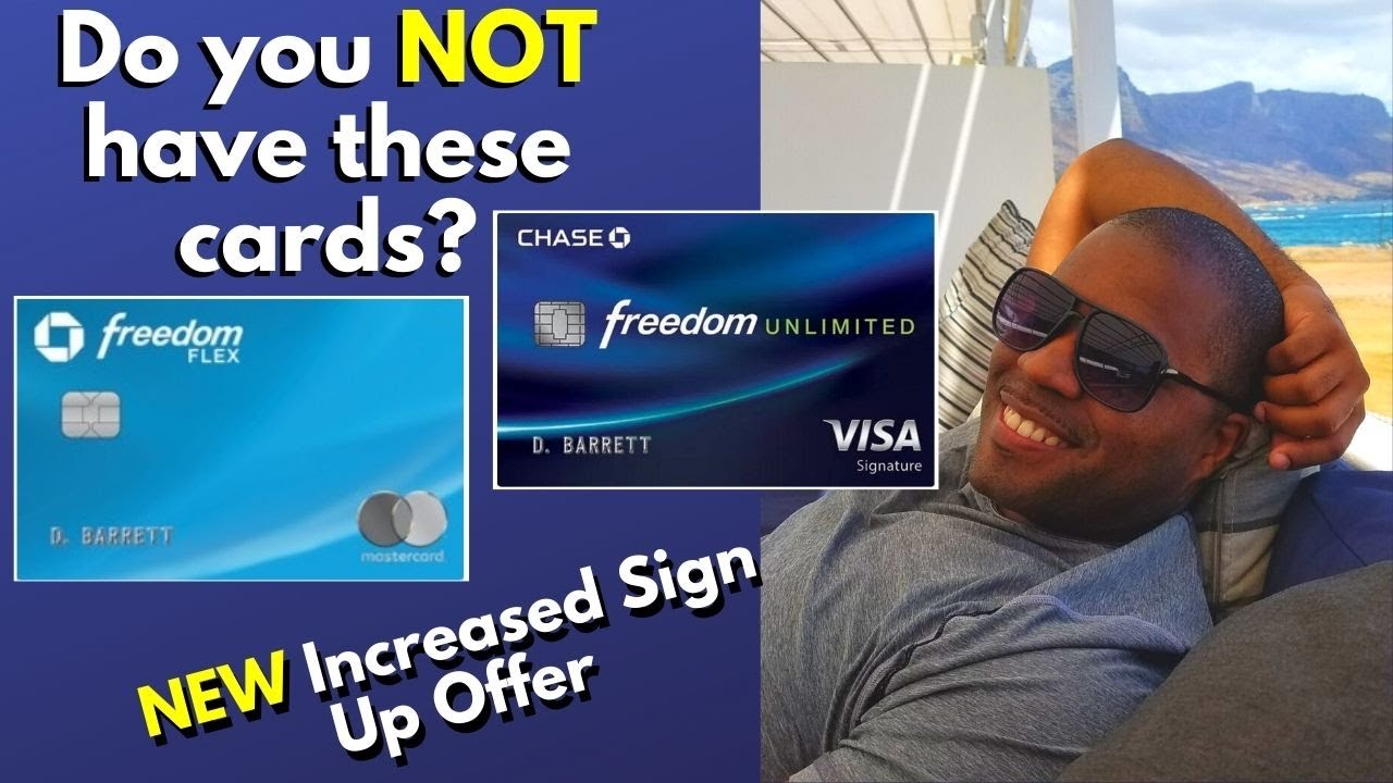 Chase Freedom Cards *BRAND NEW 5% CASH BACK BONUS* | Full Review - YouTube