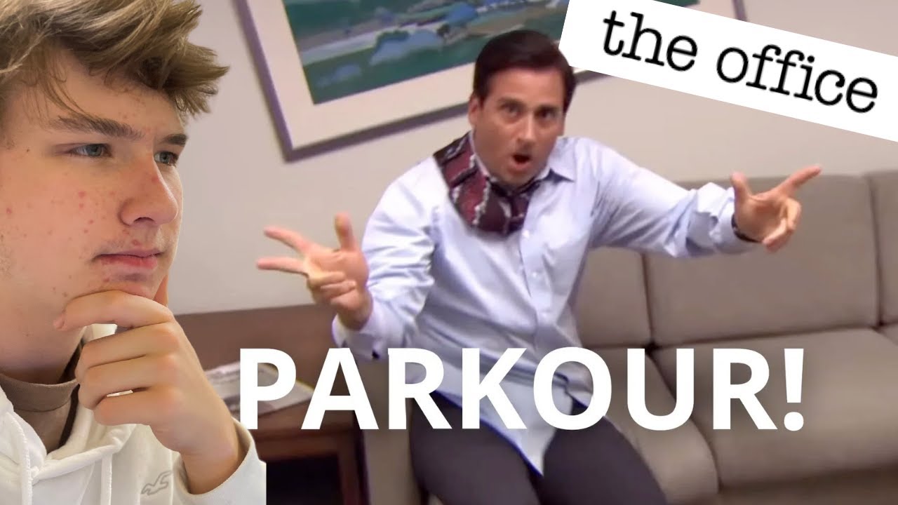 Parkour Expert Reacts To The Office Parkour Scene! - YouTube