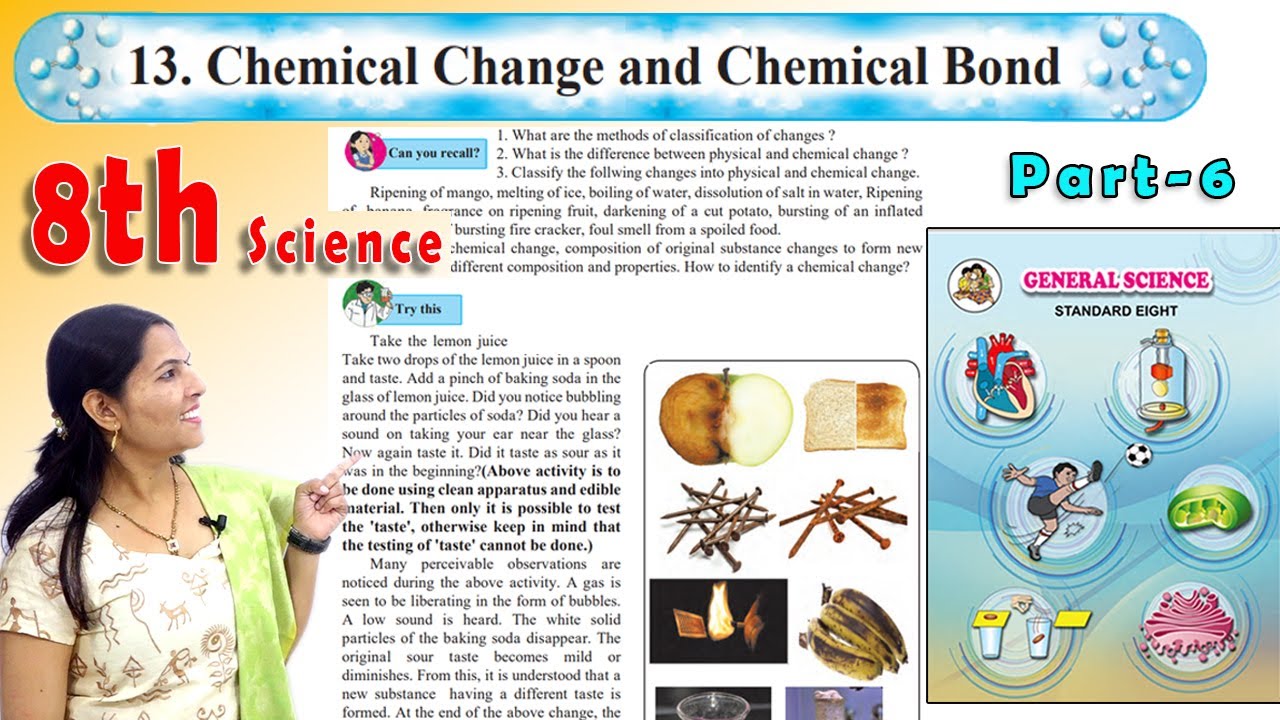 8th Science | Chapter 13 | Chemical Change and Chemical Bond | Part 6 ...