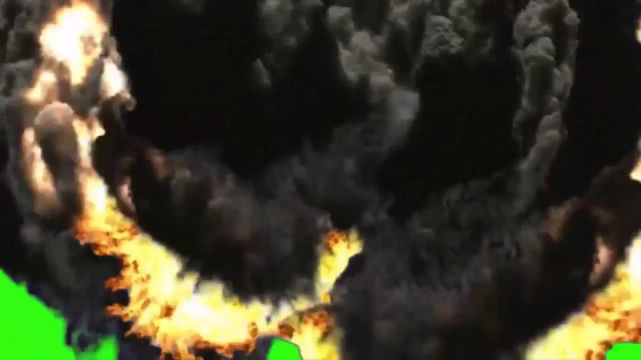 Explosion + humo || pantalla verde - YouTube