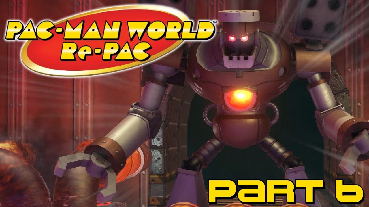 Pac-Man World Re-Pac - Part 6 - Boss Krome Keeper - YouTube
