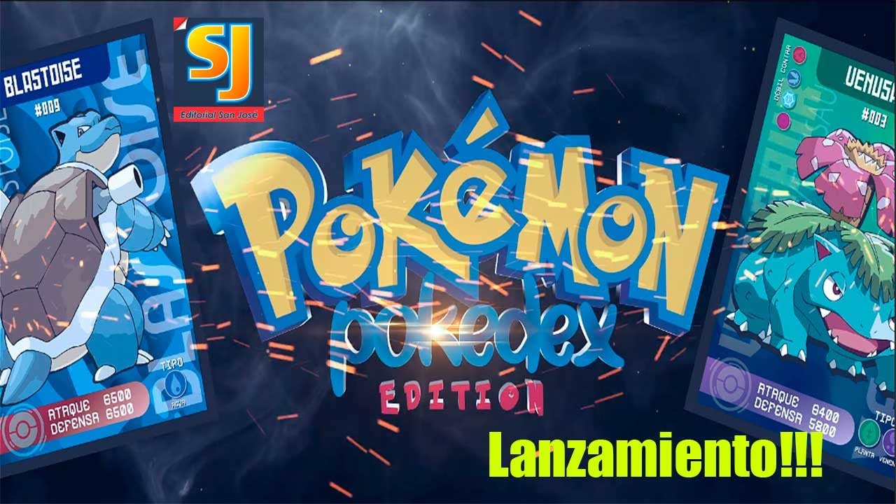 Cards Pokémon 'Pokédex Edition' Vol 1 - Editorial San José (Lanzamiento ...