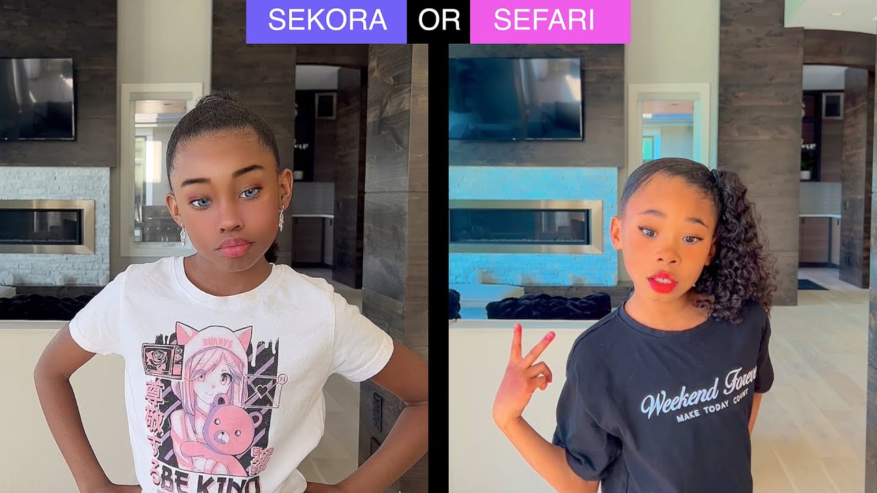 Sekora Or Sefari | Funny Face Filters playtime - YouTube