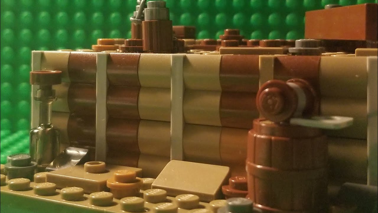 Lego custom ww1 trench build!! 👌 - YouTube