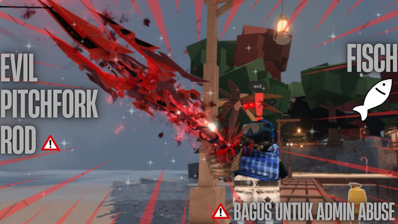 AKHIRNYA DAPAT ROD EVIL PITCHFORK ROD ,KERENN BANGET CUYYY!! | ROBLOX ...