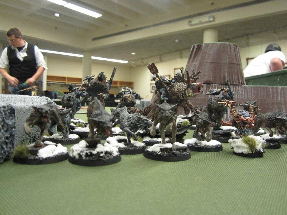 Tournament Space Wolf Army Showcase - YouTube