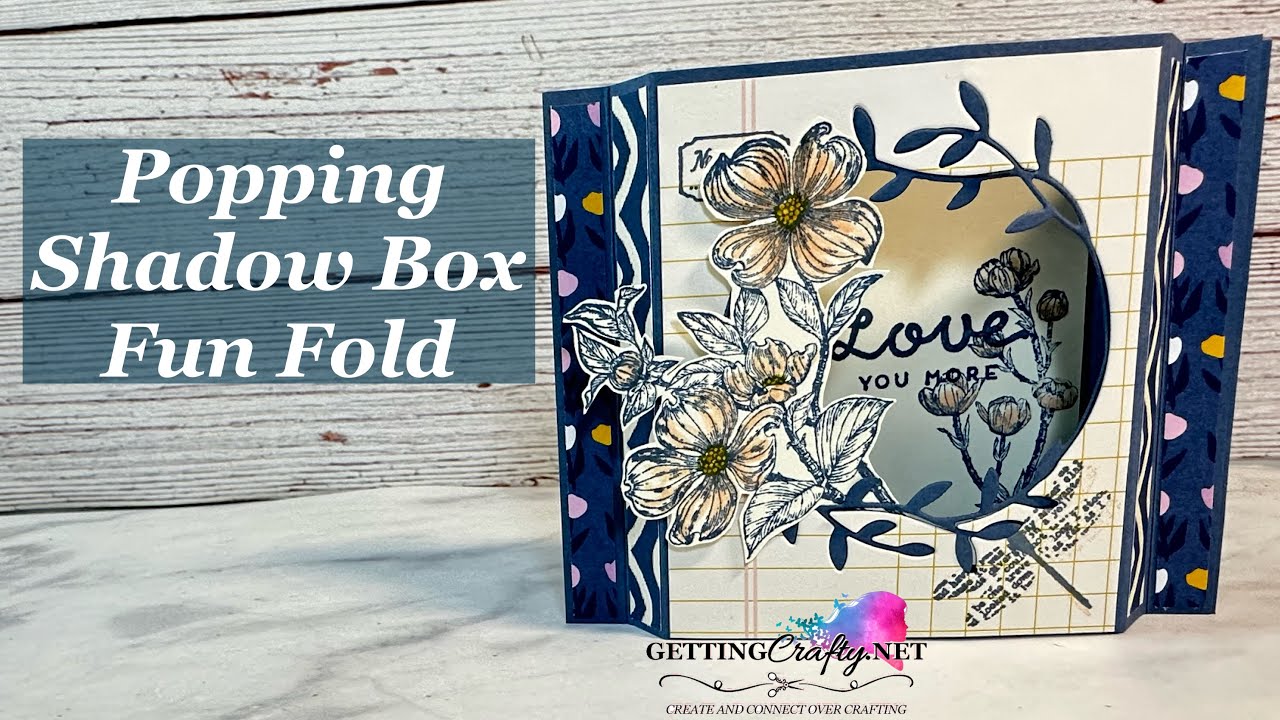 Popping Box Fun Fold Vintage Stampin' Up! Card Making - YouTube