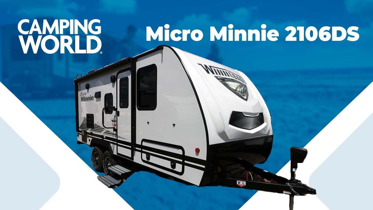 Winnebago Micro Minnie 2106DS | Travel Trailer - RV Review: Camping ...