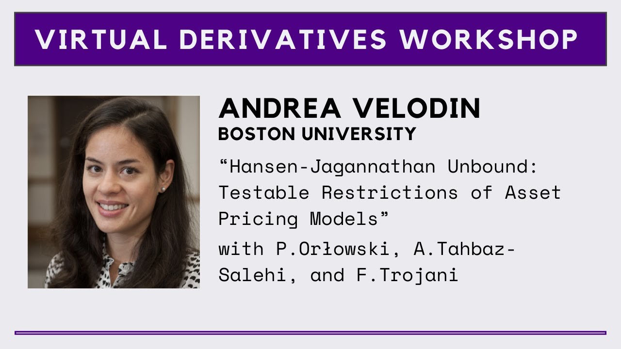 Andrea Velodin -- Hansen-Jagannathan Unbound - YouTube