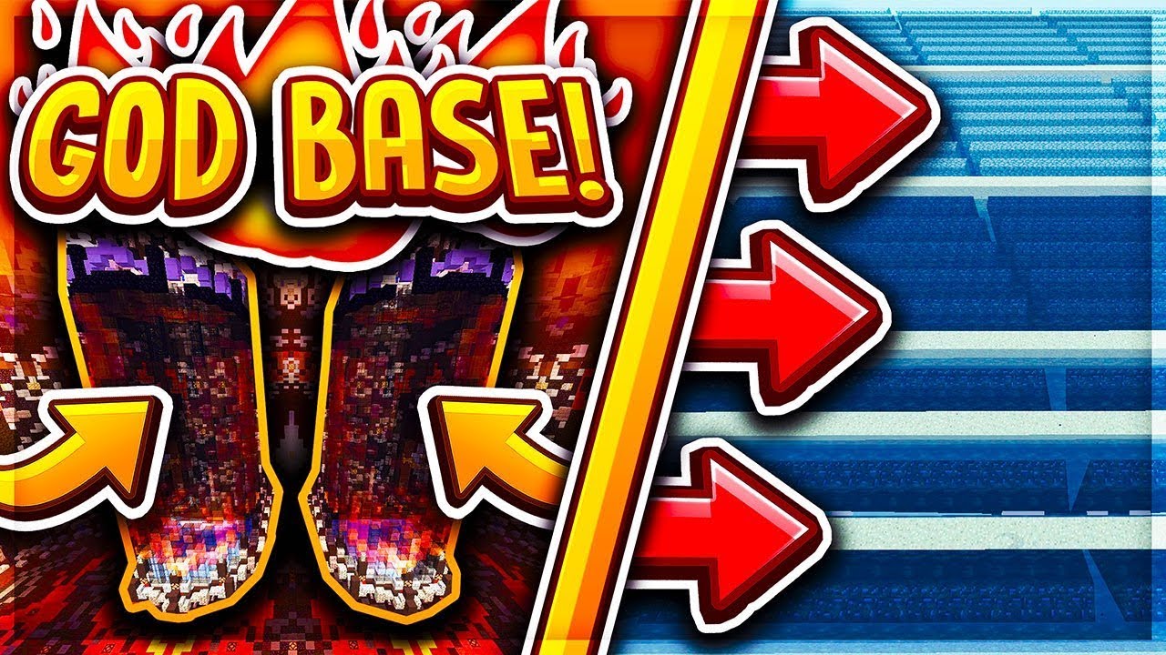 GOD BASE IN 1 WEEK ($500,000,000) | Minecraft Factions | VampMC | [3 ...